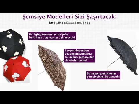 Şemsiye Modelleri Sizi Şaşırtacak!