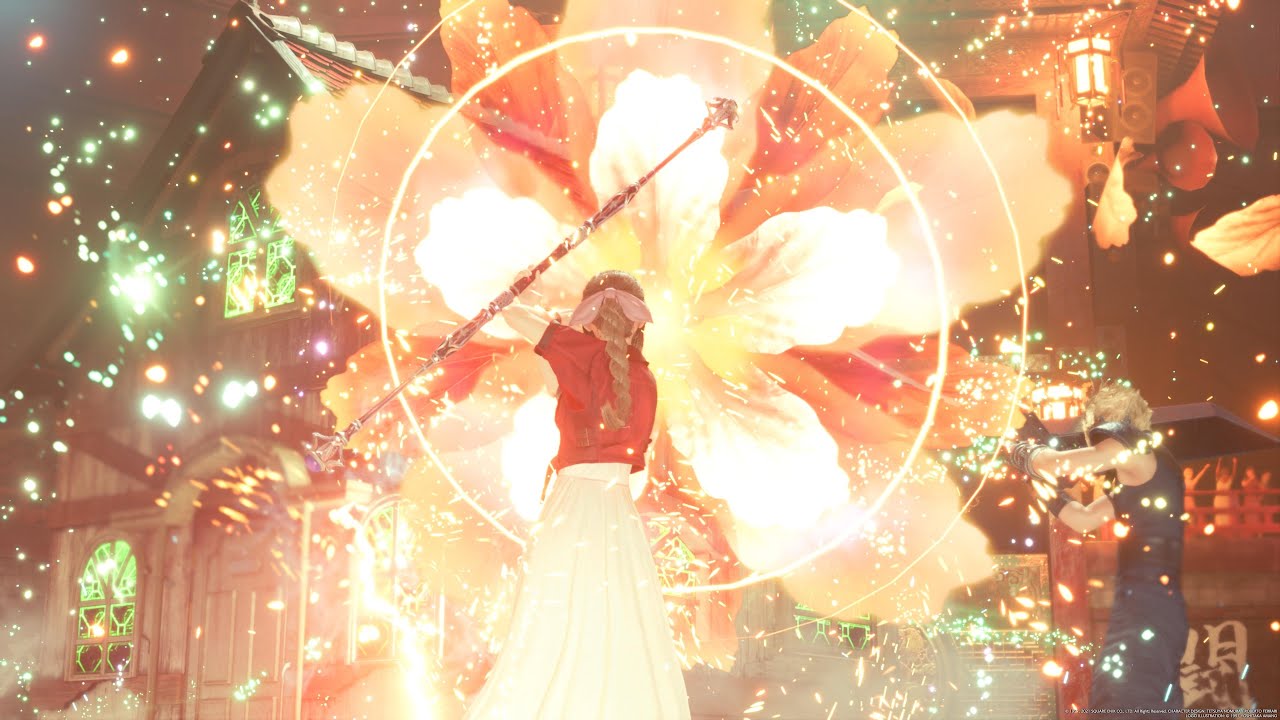 PERFECT AERITH LIMIT BREAK FF7 Remake - YouTube