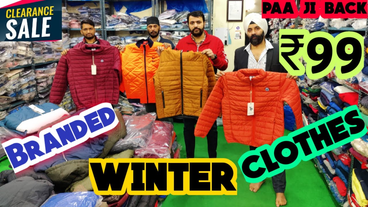 Cheapest Branded Winter Clothes |Export Surplus Winter Clothes Jackets ...