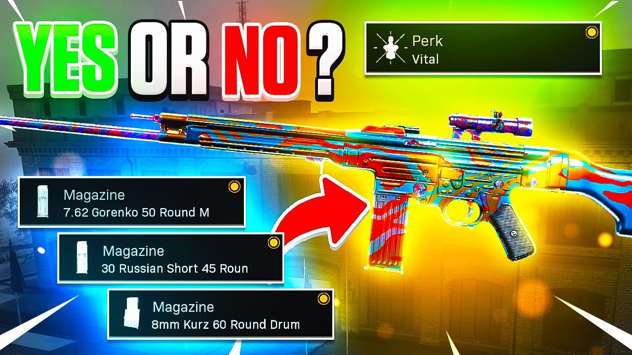 Which Magazine is Best for the STG? [Best STG Class Setup Warzone ...