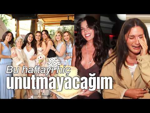 Bu Nasıl Bir Sürpriz Haftası ? 😱| Doğum Günüm, Bridal Shower ve Ailemiz ! 