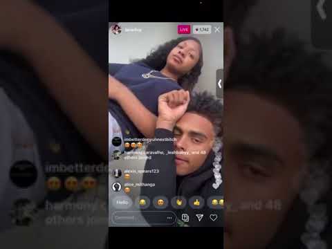 Brooklyn frost and boyfriend caked up on live 🥺.
