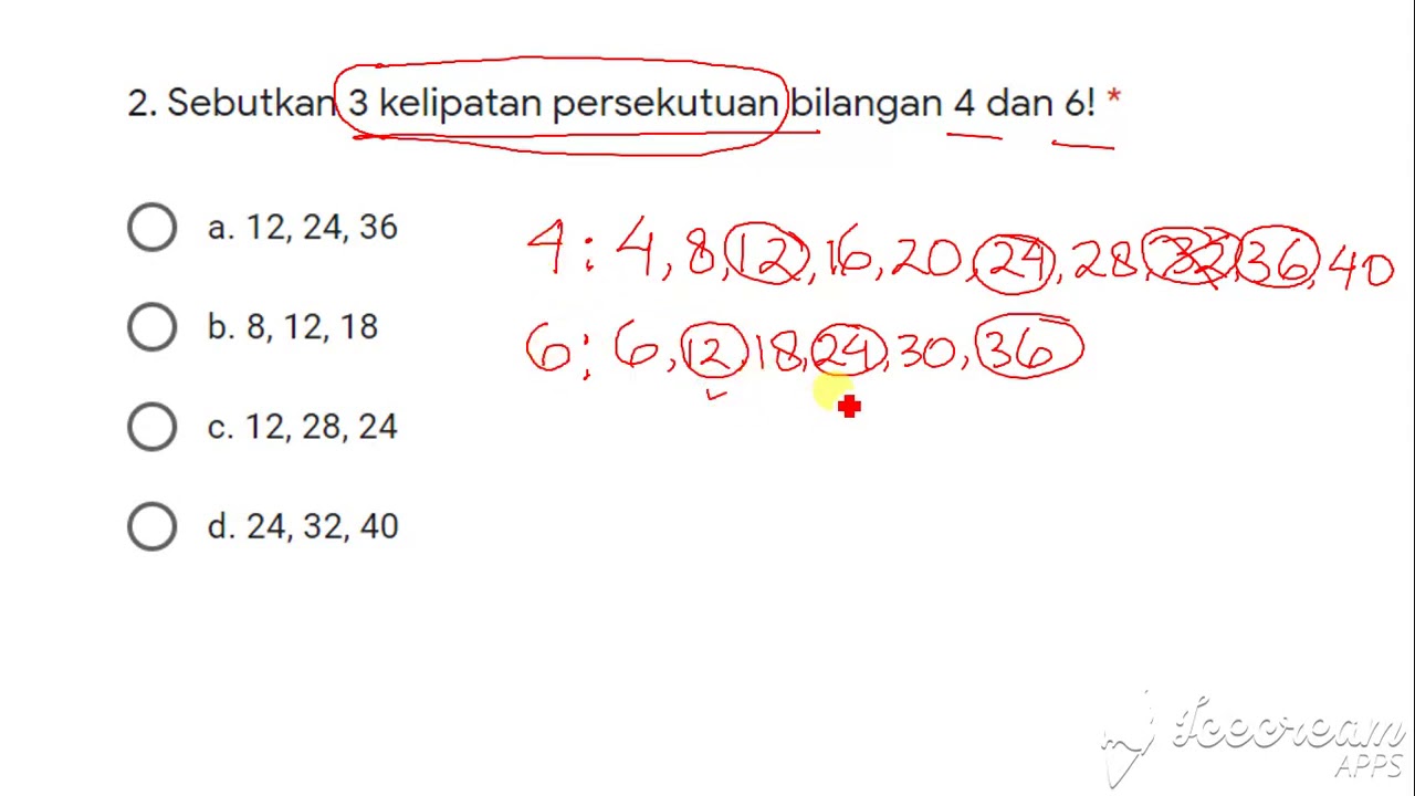 Rumbel Famili: Pembahasan Soal MTK Kelas 4_Faktor dan Kelipatan (Part 1 ...