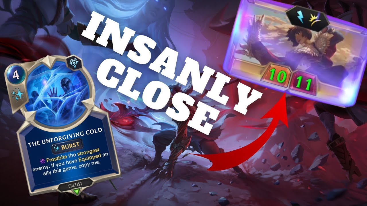 INSANELY CLOSE MATCH | LoR Highlights | Masters Gameplay | Aatrox Kayn ...