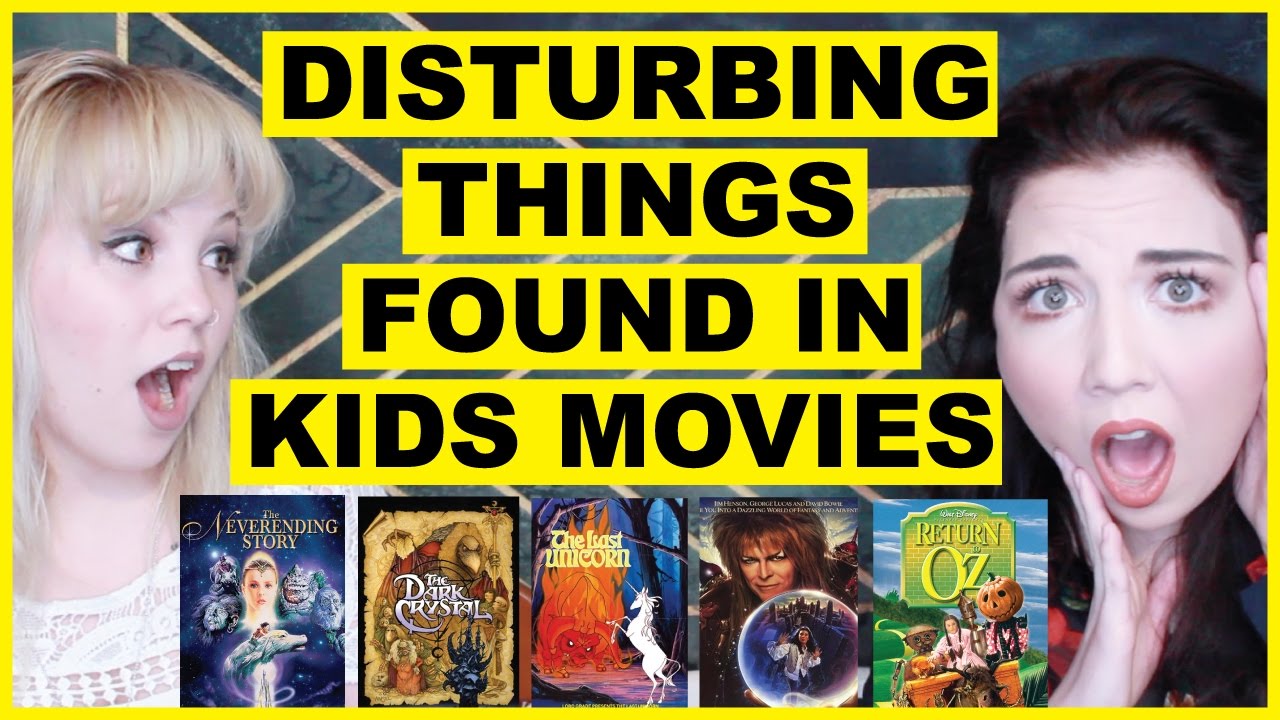 DISTURBING Things We Found In Kids Movies - YouTube