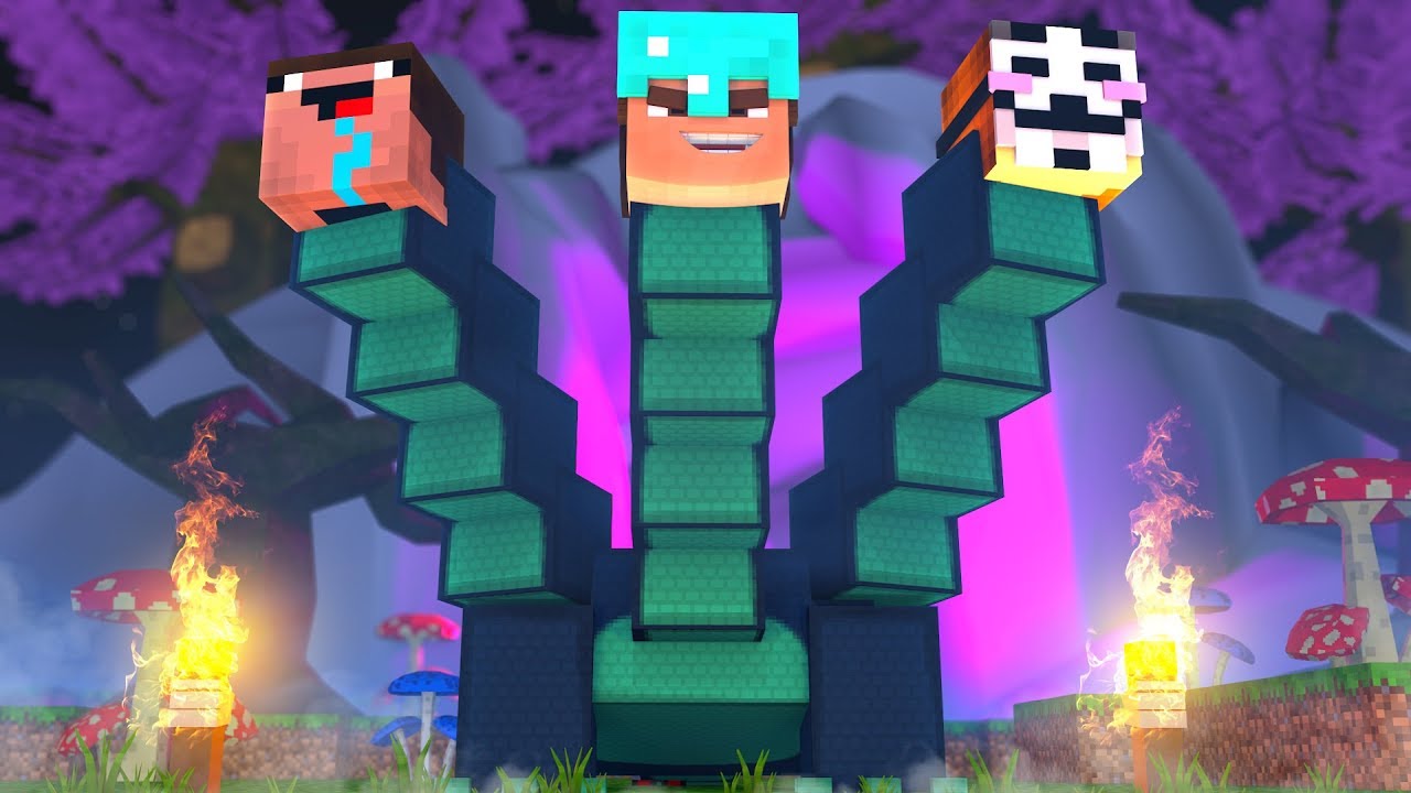 Minecraft - NOOB PRO HACKER - HYDRA MORPH HIDE AND SEEK! - YouTube