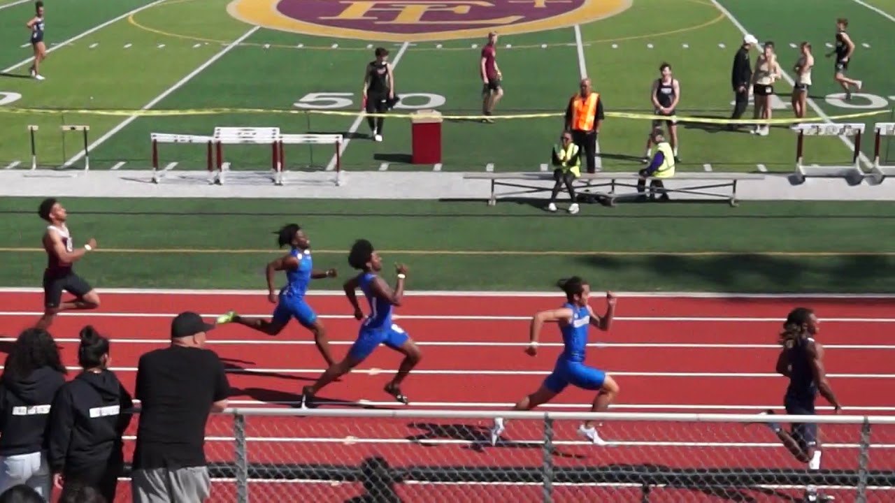 Faith Track – Boys 200 Meter 3 Josh Goynes - YouTube