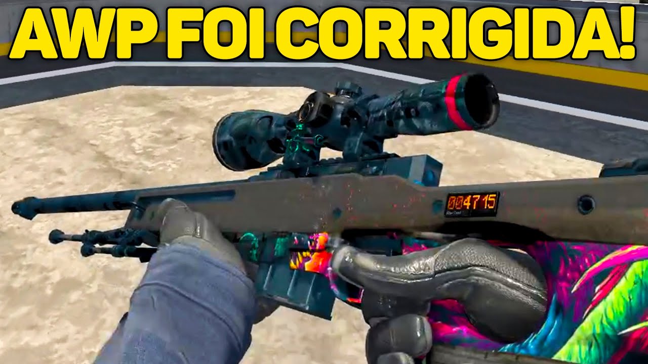 AS SKINS DE AWPS FORAM FINALMENTE CORRIGIDAS! - YouTube