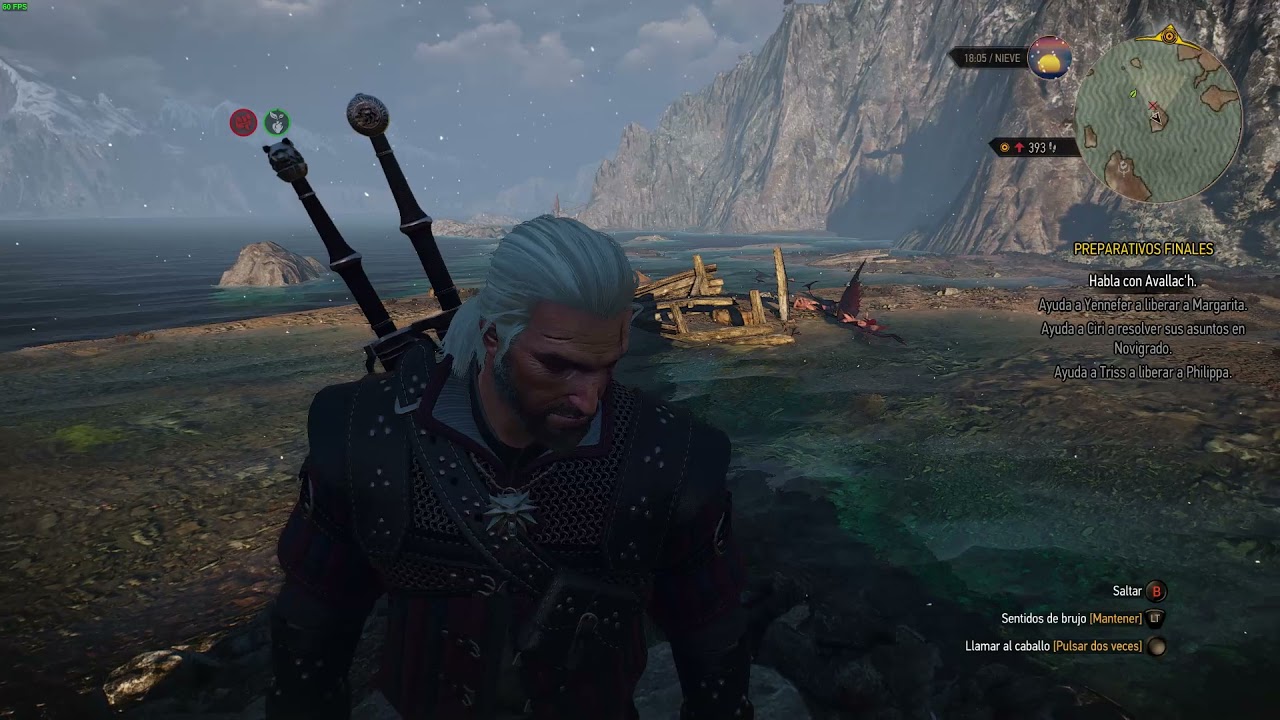 The Witcher 3 - Birna Bran's body location - YouTube