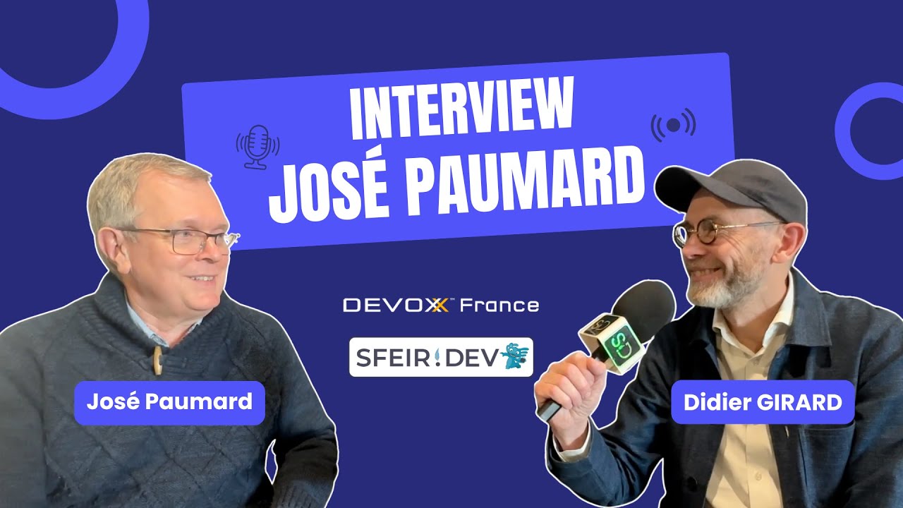 Interview José Paumard, Java DevRel - Devoxx France - YouTube