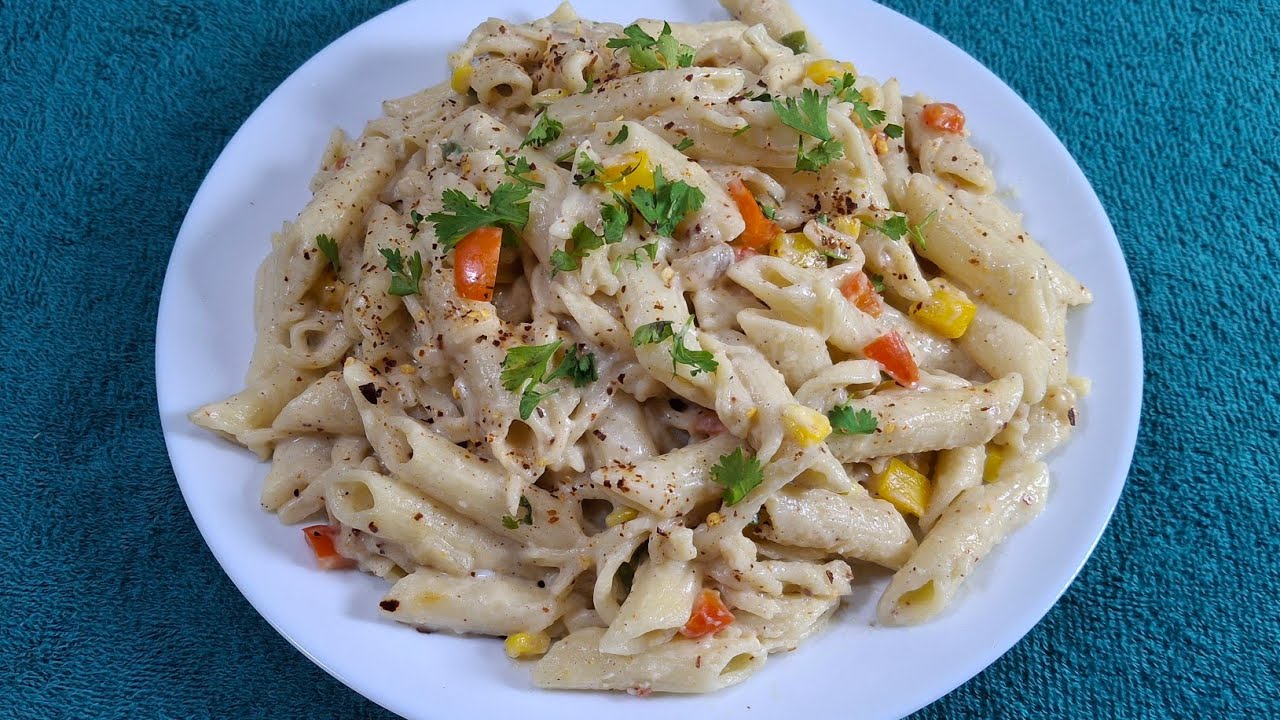 Creamy White Cheese Pasta Recipe – Easy & Delicious! - YouTube