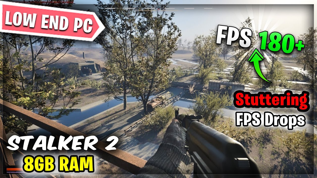 STALKER 2 How To Fix FPS Drops & Boost FPS on PC/LAPTOP! - YouTube