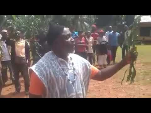 The people of Kom in Southern Cameroons visited their fon - YouTube