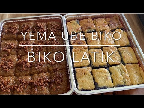 Yema ube biko at biko latik Tara magluto tayo - YouTube