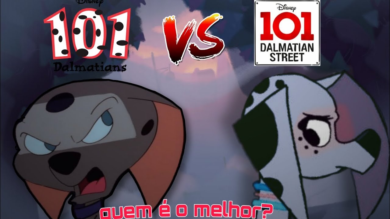 Qual a MELHOR série??? Rua dálmatas 101 VS 101 dálmatas a série - YouTube