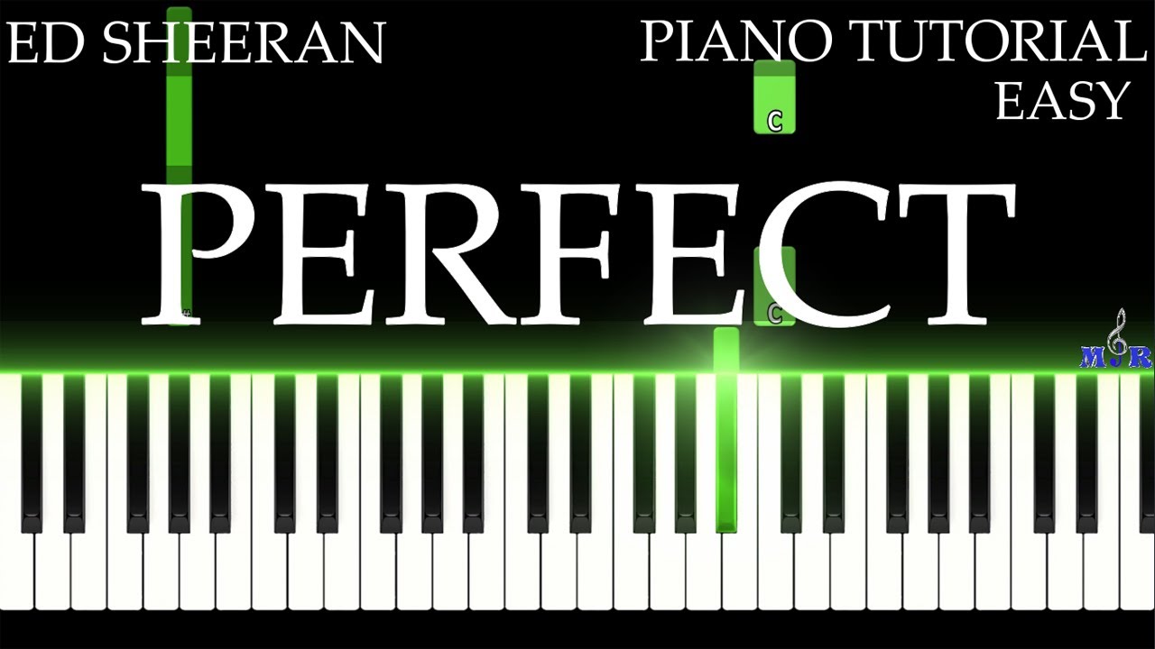 PERFECT EASY PIANO TUTORIAL - YouTube