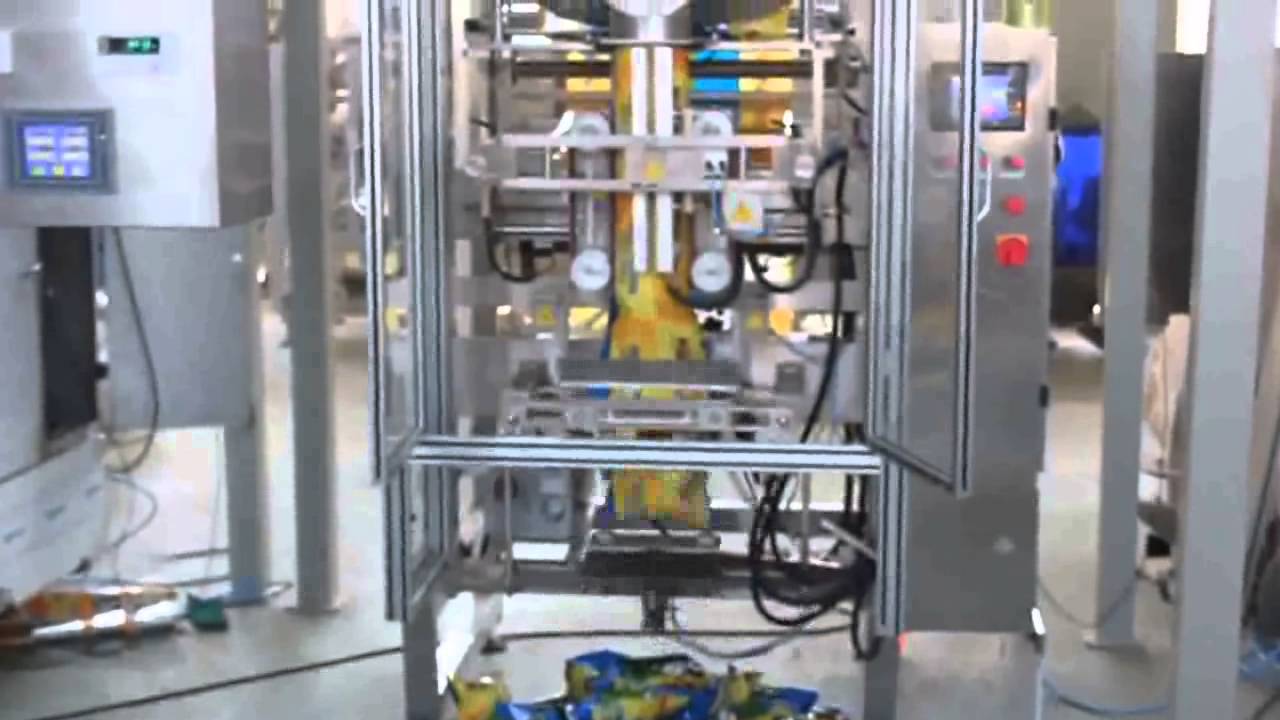 Vertical bag packaging machine: roll film packaging machine - YouTube