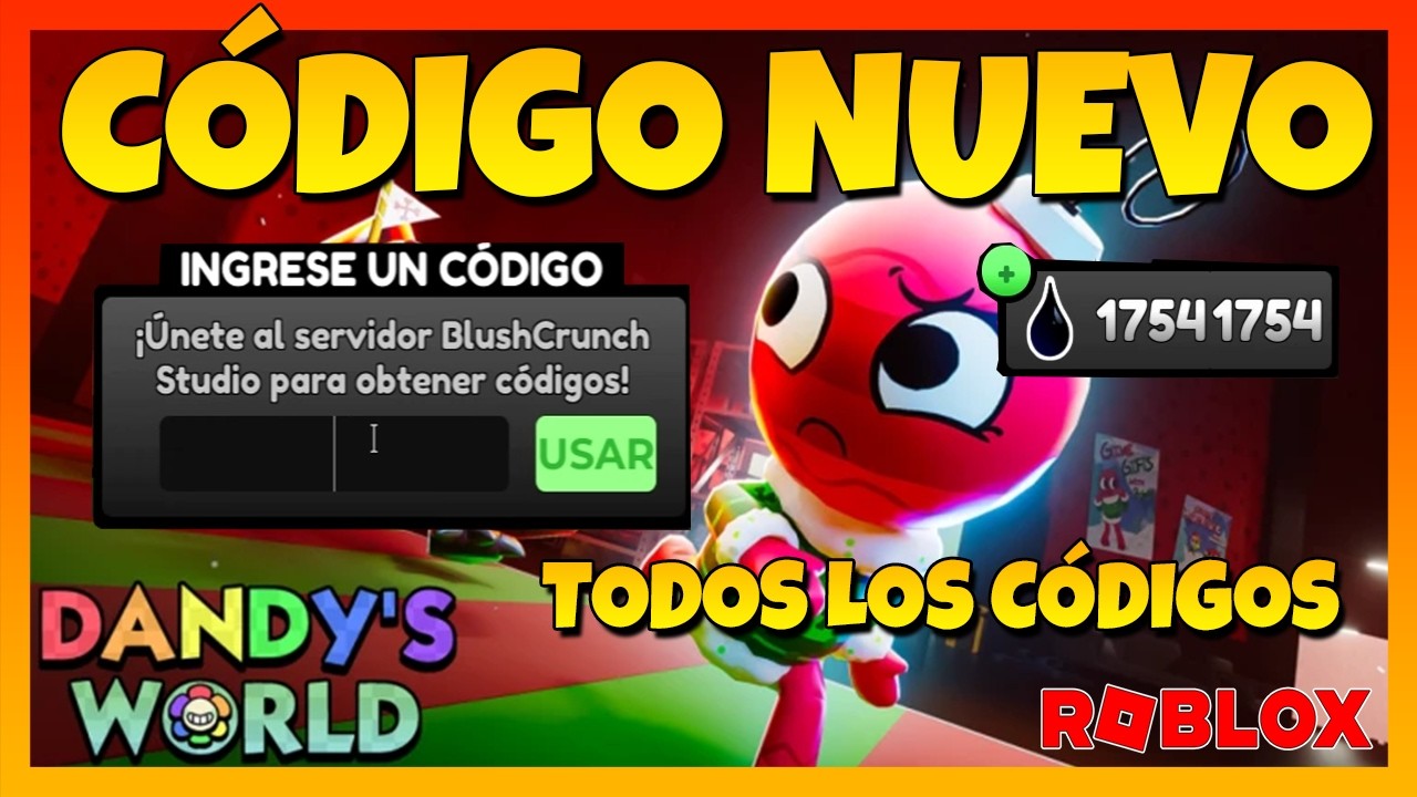 NUEVO CÓDIGO TODOS los CÓDIGOS de ⚠️ DANDY´S WORLD ⚠️ Nueva Update ⚠️ ...