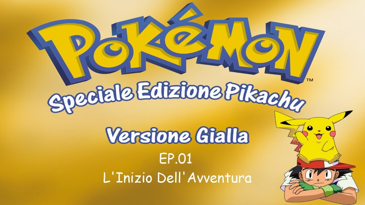 Pokémon Giallo - EP.01 L' Inizio Dell' Avventura - YouTube