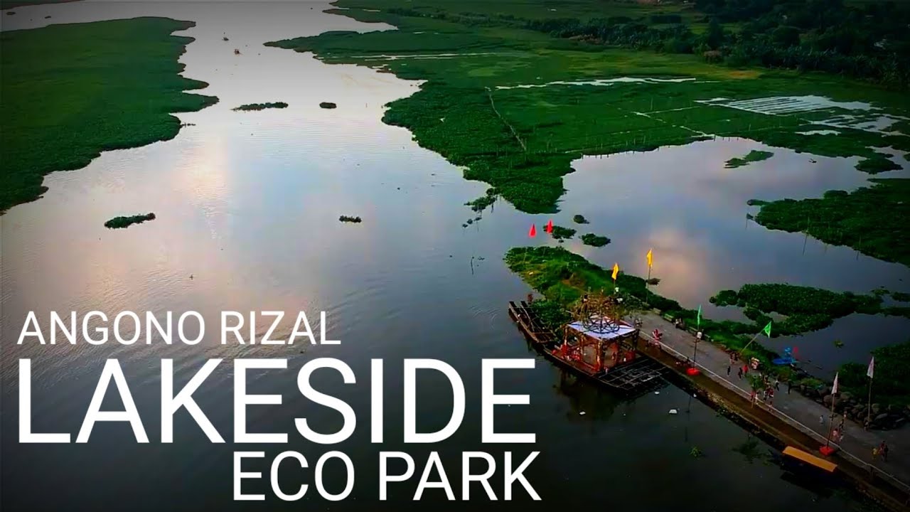 Lakeside eco park Angono Rizal drone video - YouTube