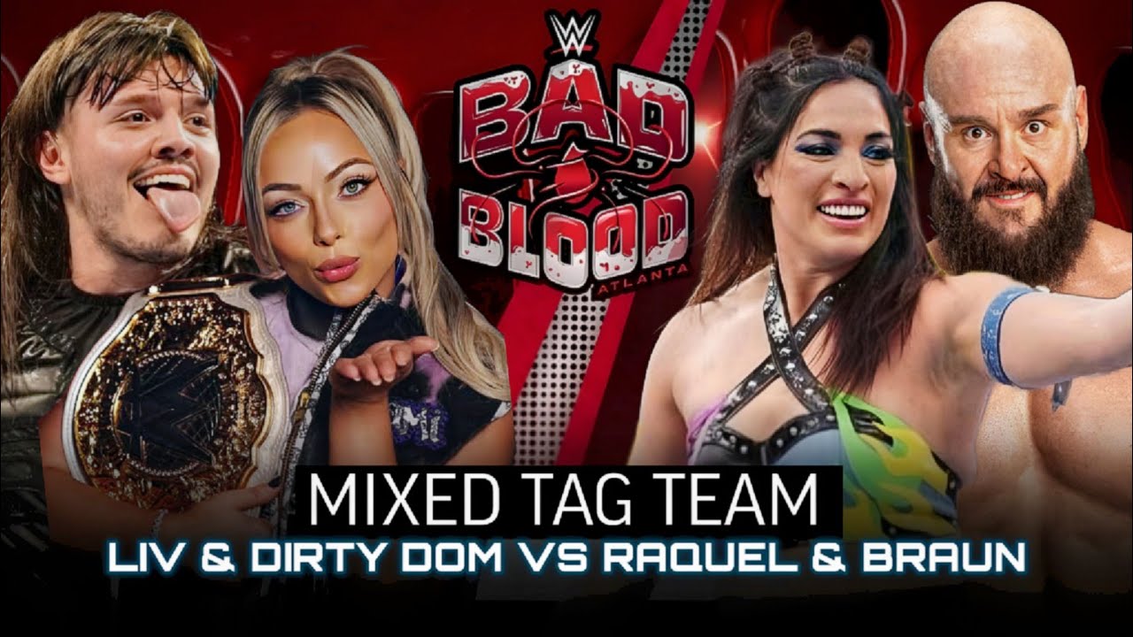 Liv Morgan & Dominik Mysterio vs Raquel Rodriguez & Braun Strowman Full ...