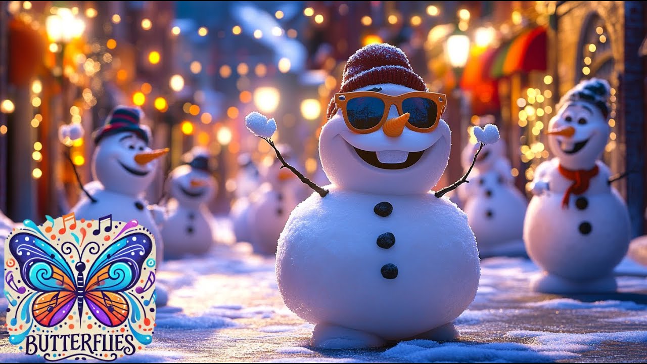 "Silly Snowman Parade" - 3D / Animated Music Video! - Educational ...