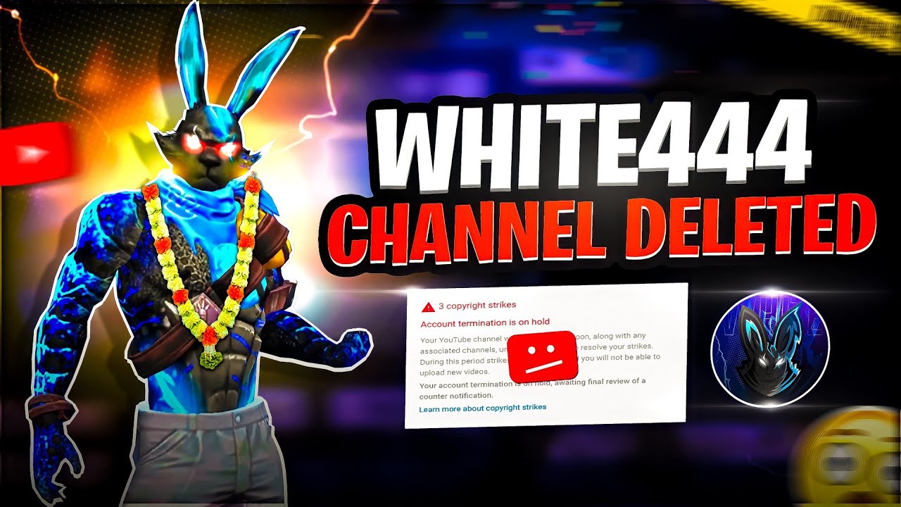 White444 Channel DELETED || BOSS OFFICAL - YouTube