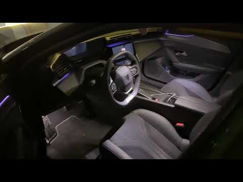 peugeot 308 2022 gece karşılama ve iç mekan ledler