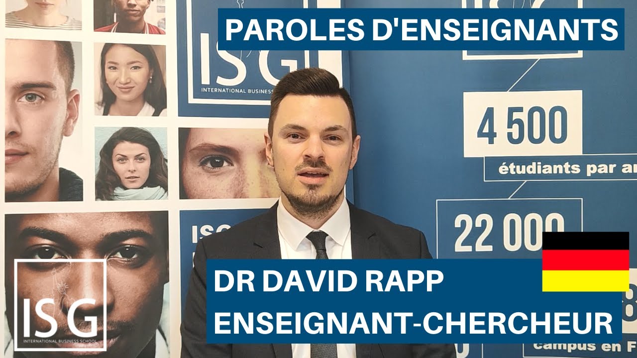 [Paroles d'enseignants] Avec David RAPP - YouTube