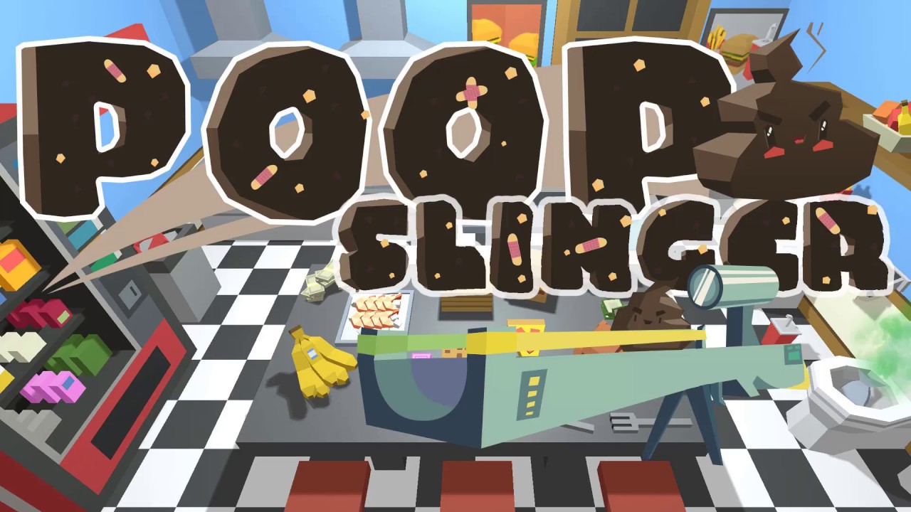 Poop Slinger - Trailer (PC & PS4 Game) - YouTube