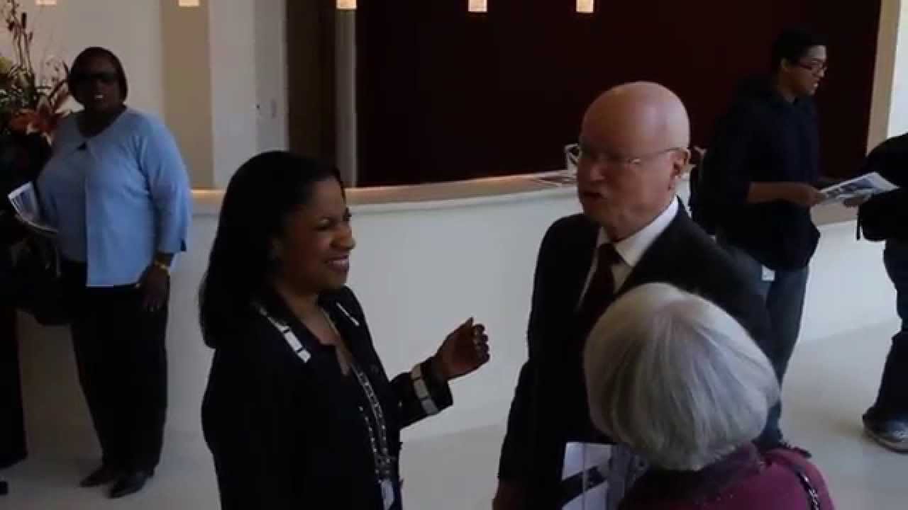 Cal Turner converses at the opening of The Cal Turner Family Center for ...
