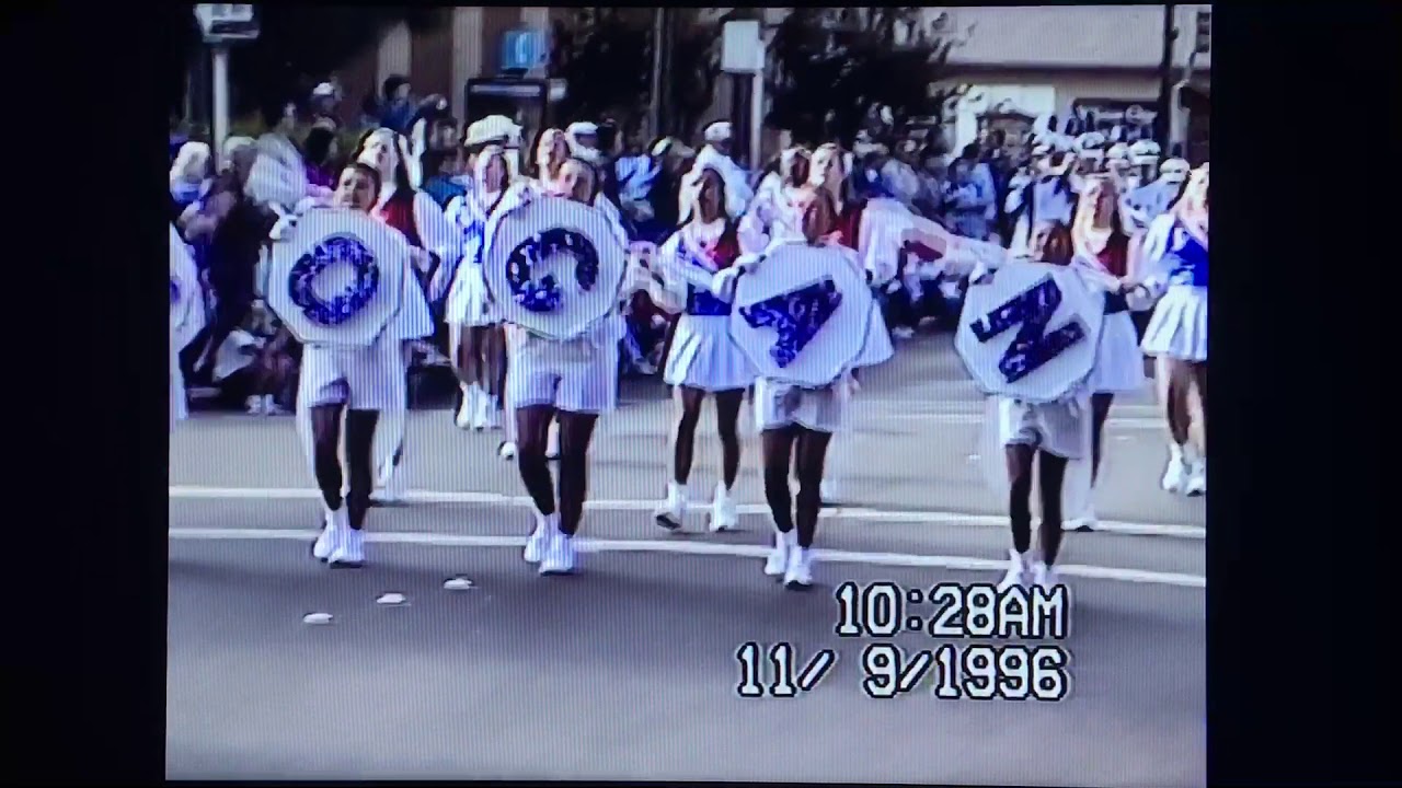 Hogan HS Marching Band @ Vintage Band Review 1996 - YouTube