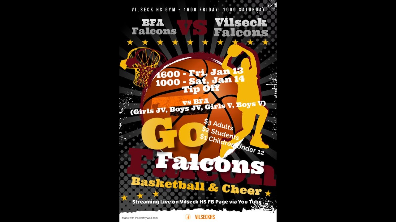 Vilseck Basketball vs BFA - Jan 14 2023 - YouTube