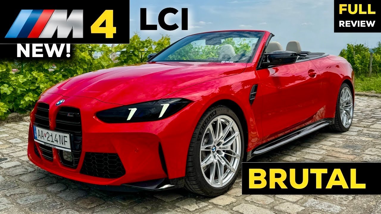 2025 BMW M4 Competition Convertible LCI NEW Facelift! POV Test Drive ...