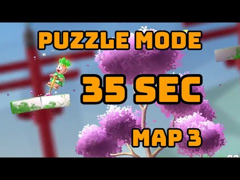 Pogostuck Map 3 puzzle mode in 35sec - YouTube