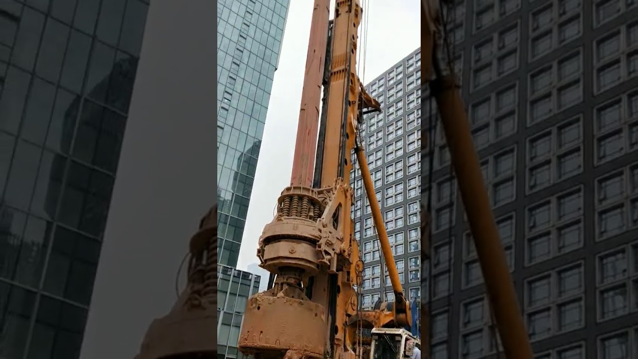 Unidrill Kelly bar is matched with Bauer BG46 and start piling in ...