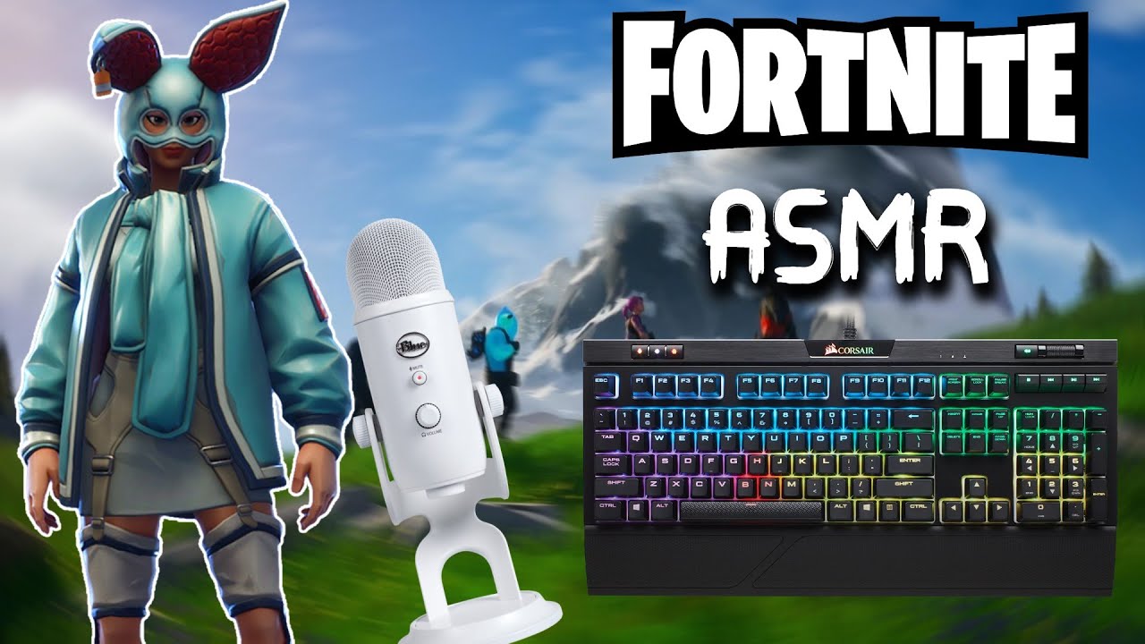 ASMR Gaming | FORTNITE GAMEPLAY | No Talking + Keyboard Sounds 💤 - YouTube