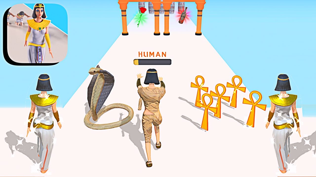 Cleopatra Run - All Levels Gameplay Android,ios (Part 1) - YouTube