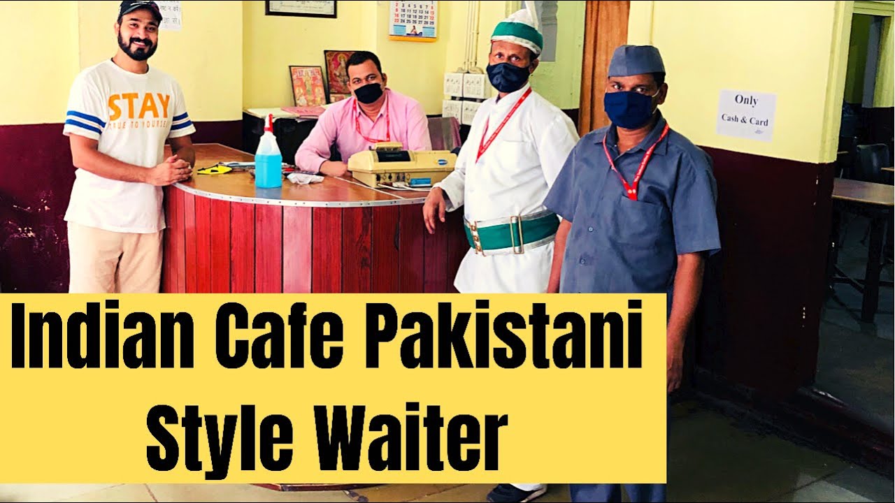इंडीयन कोफ़ी हाउस जयपुर एम. आइ रोड | Indian Cafe Pakistani Style Waiter ...