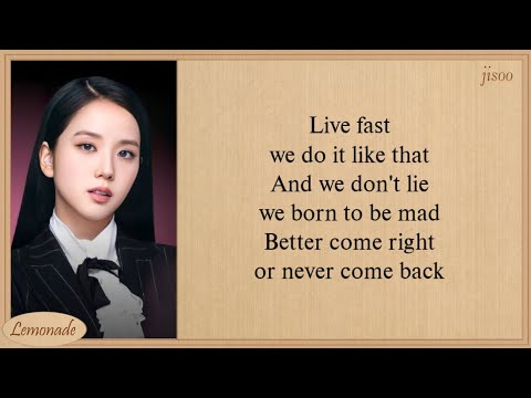 BLACKPINK THE GIRLS Lyrics (BLACKPINK THE GAME OST)