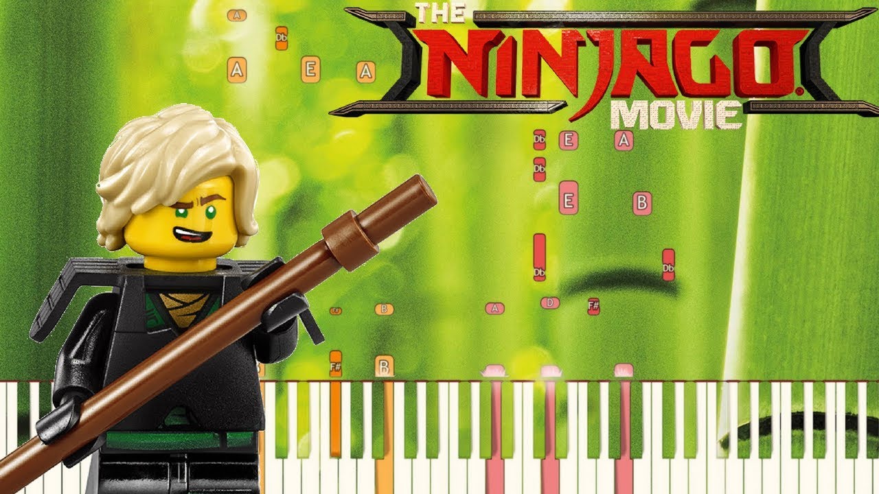 I Found My Place - The LEGO Ninjago Movie [Piano Tutorial] (Synthesia ...