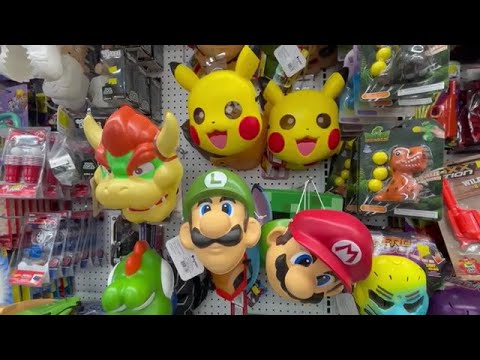 Super Mario Bros & Pokemon - Halloween Masks @ FIVE BELOW - YouTube