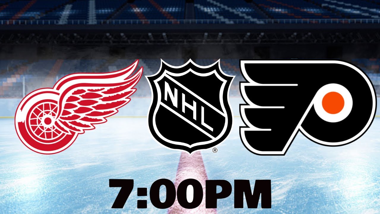 NHL HOCKEY RED WINGS VS FLYERS LIVE *SCOREBOARD* - YouTube