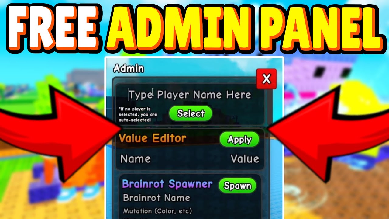How to get ADMIN COMMANDS in PLANTS VS BRAINROTS ROBLOX (SECRET Admin ...