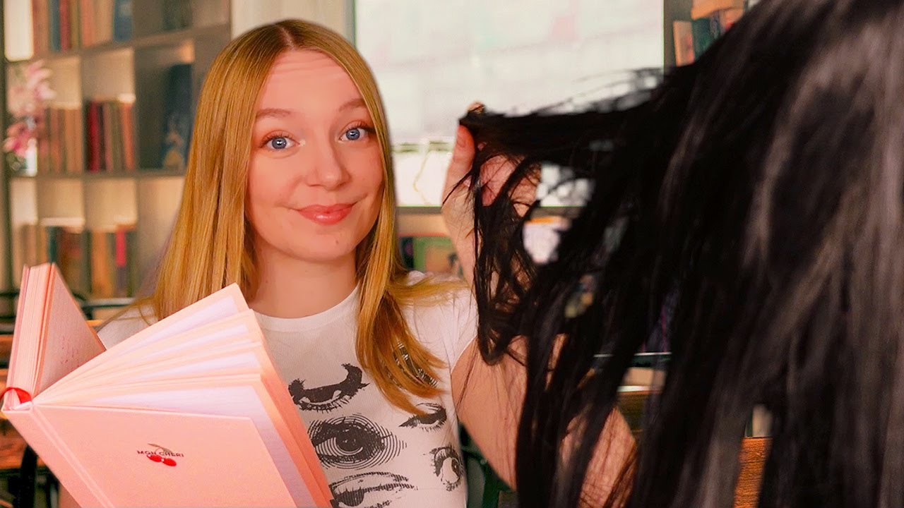 ASMR Girl Plays With Your Hair In Class RP (Whispered) - YouTube
