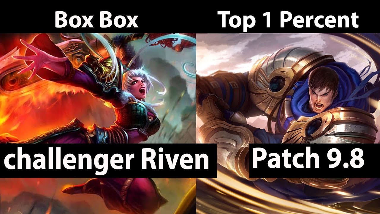 [ Box Box ] Riven vs Garen [ Top 1 Percent ] Top - Box Box Riven Stream ...