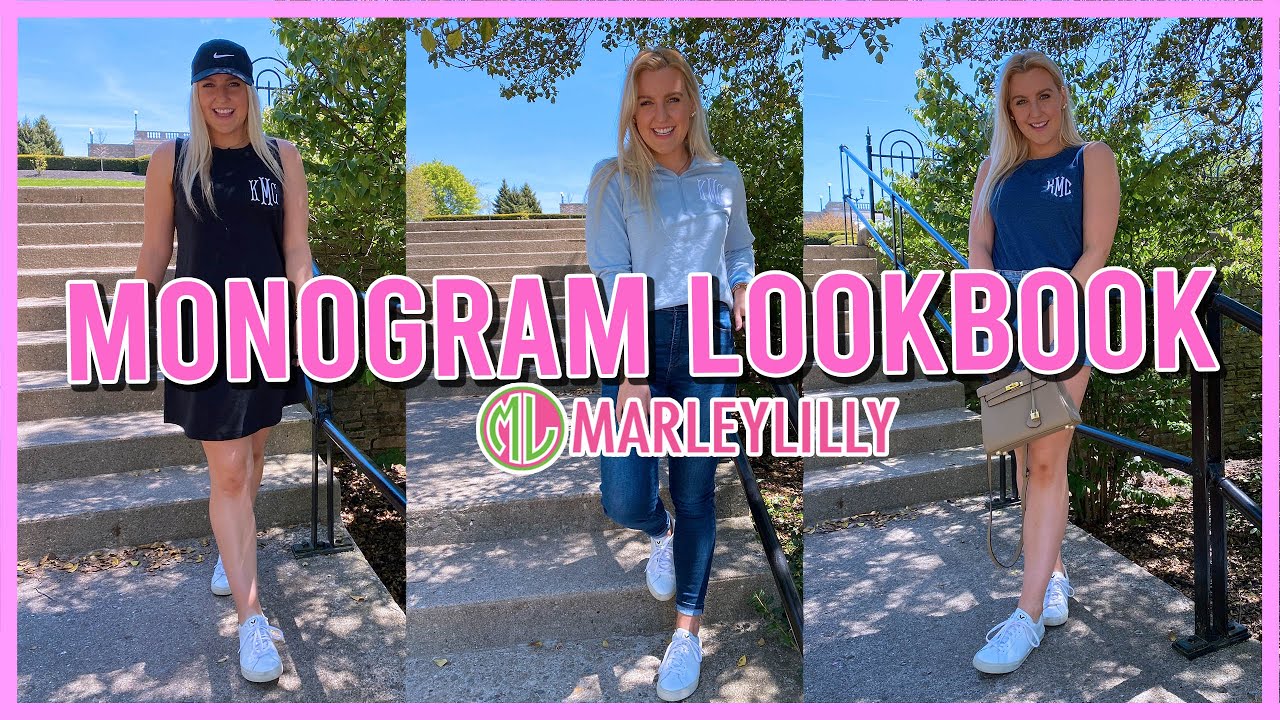 PREPPY MONOGRAM LOOKBOOK (MARLEY LILLY 2021) || Kellyprepster - YouTube