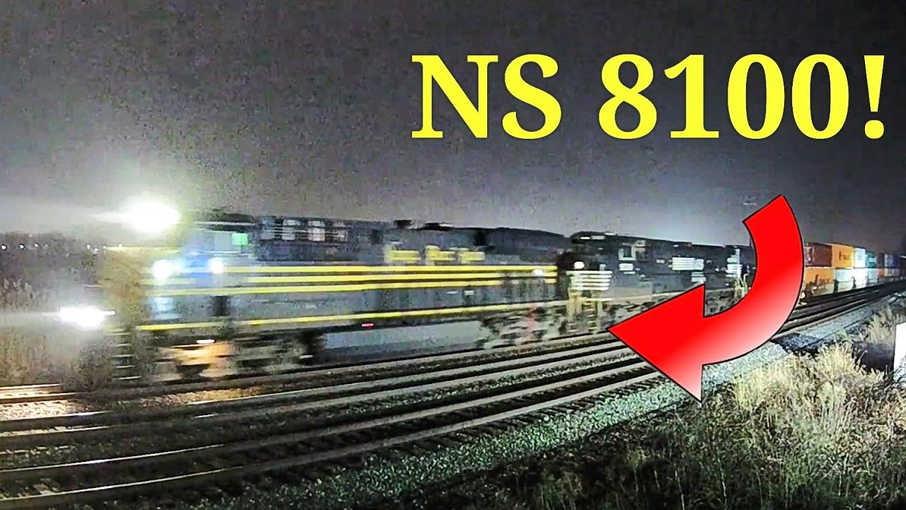 NS 8100 Nickel Plate Road Heratige Unit! - YouTube