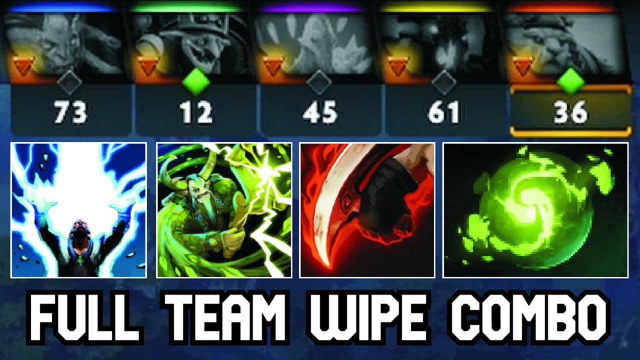 Global Ulti Team By Goodwin 5 Men Wipe in a Sec | Dota 2 Gameplay - YouTube