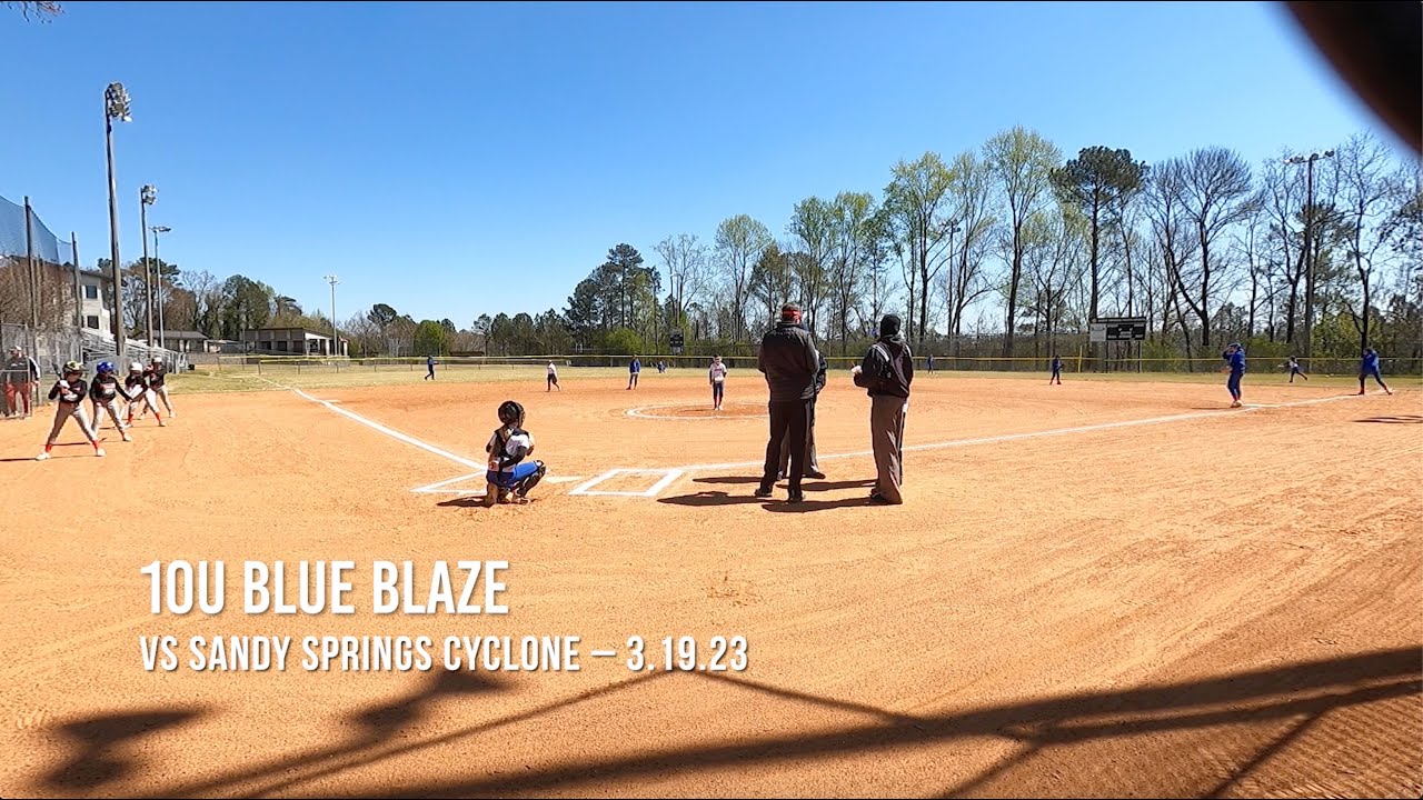 10U Blue Blaze vs Sandy Springs Cyclone - 3.19.23 - YouTube